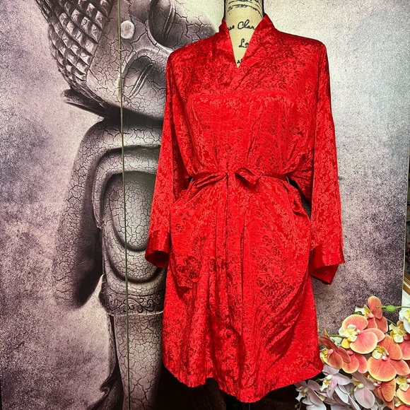 Vintage | Intimates & Sleepwear | Vintage Avon Red Robe M | Poshmark